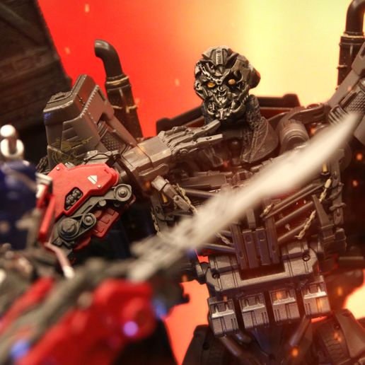 🤖 Transformers Rise of the Beasts SCOURGE Replacement Heads for SS101 ...