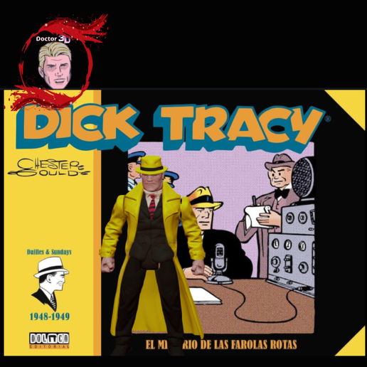 3D file Dick tracy -articulated figure 👾 ・3D printable design to ...