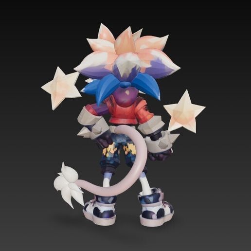 🦁 sonic lion・ STL File for 3D printing・Cults