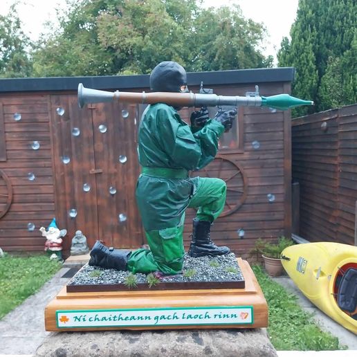 STL 文件 Irish Republican Army - IRA - Volunteer with RPG7 👽 （STEP）・可下载 ...