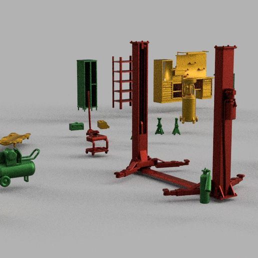 STL file workshop tool set 🏗️ ・Model to download and 3D print・Cults