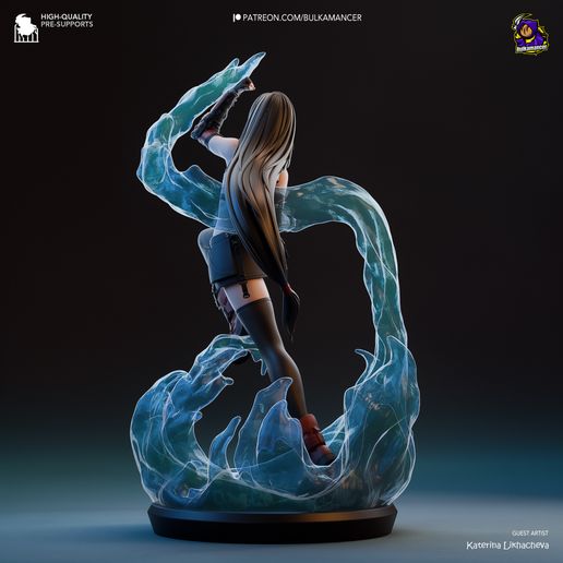👧 Tifa Lockhart | Final Fantasy VII・ 3D File for 3D printing・Cults