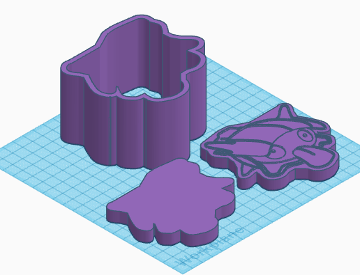 3D file Pokemon: Sheller 3 Piece Bath Bomb Mold 🐉 ・3D printing design to download・Cults