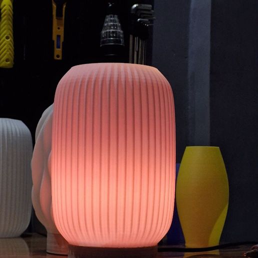 🔦 LS01 Minimalist Lamp・ STL File for 3D printing・Cults