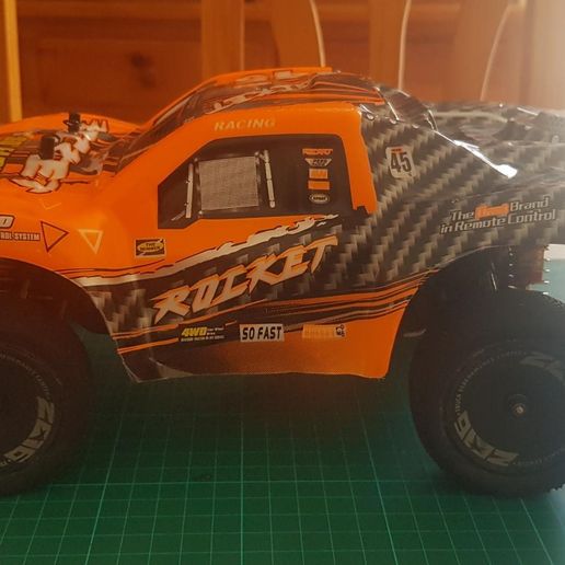 🐚 Support for Wltoys 144001 "Remo hobby" body shell・ STL File for ・Cults