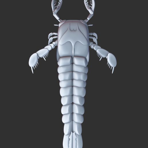 Файл STL Jaekelopterus: скульптура 🐉 (OBJ)・3D-печатный дизайн для ...