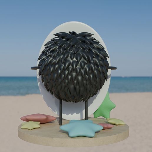 👹 Soot Sprite No Face 3D Ghibli Fan Art・ 3D File for 3D printing・Cults