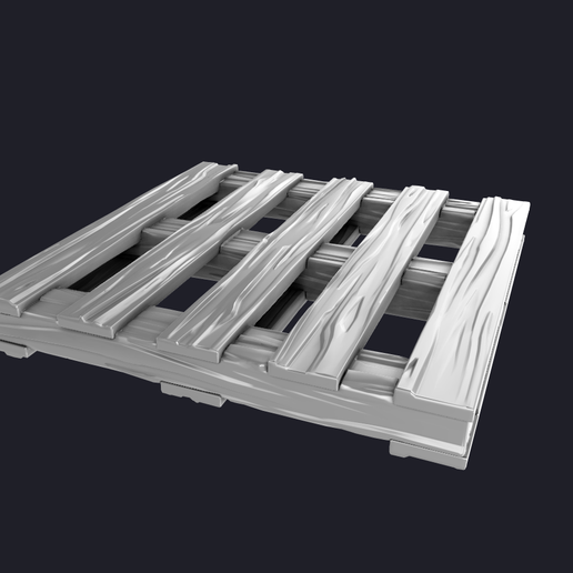 🏗 Miniature pallet 3D MODEL・ 3D File for 3D printing・Cults