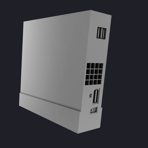 🇨🇳 Nintendo Wii Console 3D MODEL・ 3D File for 3D printing・Cults