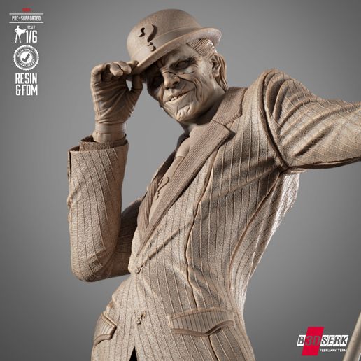🗿 B3DSERK RIDDLER SCULPTURE READY FOR PRINTING・ 3D File for 3D printing ...