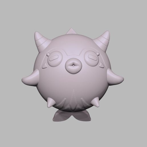🐠 Mualani Pufferball Genshin Impact・Free STL File for 3D printing・Cults