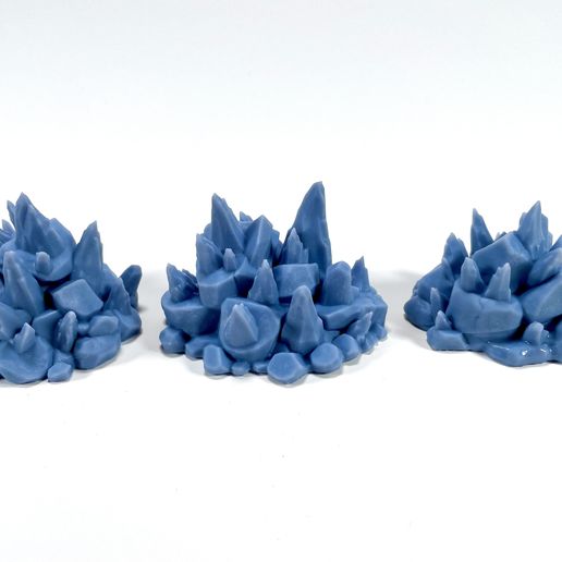 🔮 Crystal Clusters・ 3D File for 3D printing・Cults