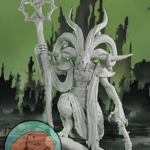 🐀 Prophet of hornet rat・Archivo OBJ para Impresión 3D・Cults