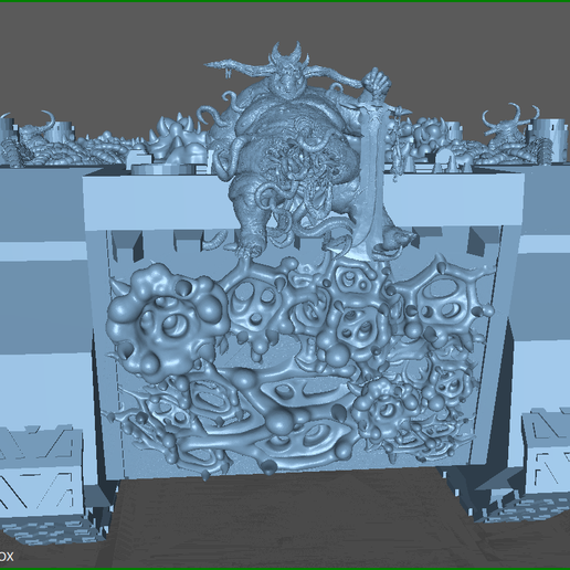🦏 rhino nurgle・ STL File for 3D printing・Cults