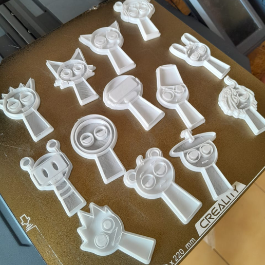 Archivo 3D SPRUNKI CORTANTES / COOKIES CUTTER 🍔 ・Diseño para descargar ...