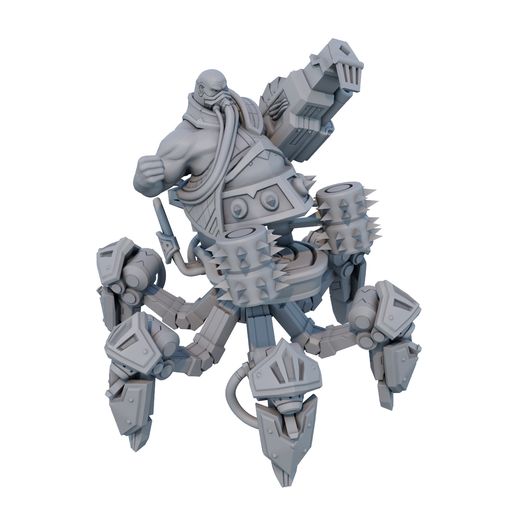 🎲 urgot League of Legends 3D print model・ STL File for ・Cults