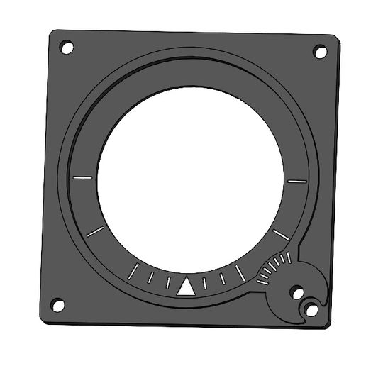 🕹️ F-16 Backup ADI scale 1:1・ STL File for 3D printing・Cults