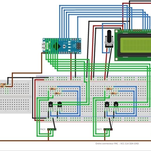 🔌 DRO with Arduino and digital calipers・Free 3D File for ・Cults