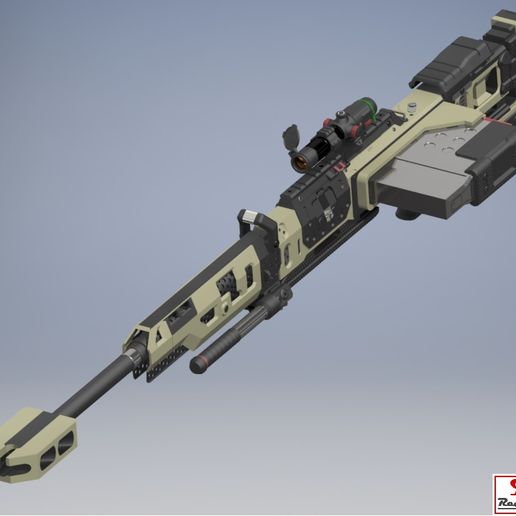🖨️ Apex Legends Kraber Cosplay Prop・ 3D File for 3D printing・Cults