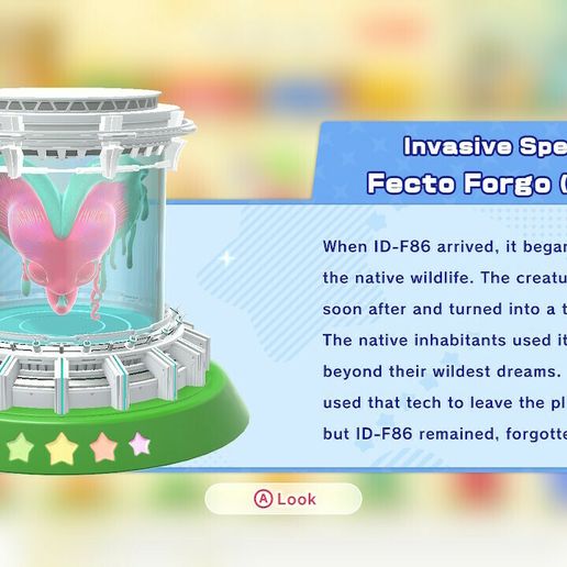 🦸 KIRBY AND THE FORGOTTEN LAND - Fecto Fargo (larva)・ OBJ File for ・Cults