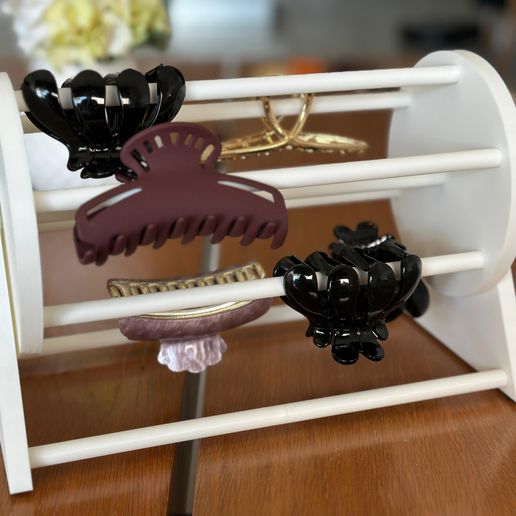 3MF file hair clip hanger 💇 ・3D printer design to download・Cults