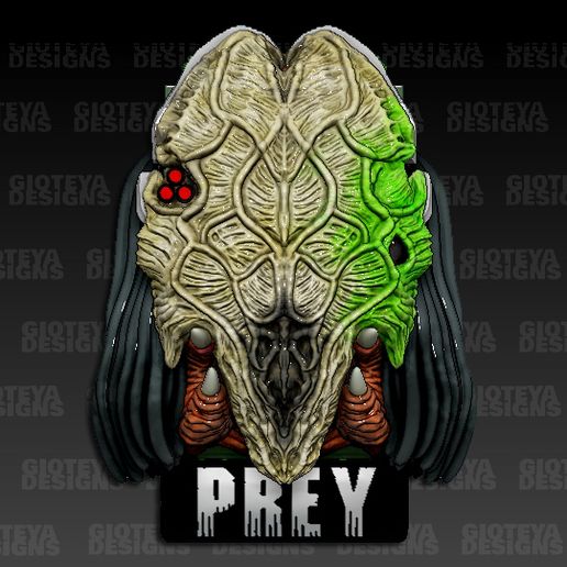 STL file PREY Feral Predator 🎬 ・3D print object to download・Cults