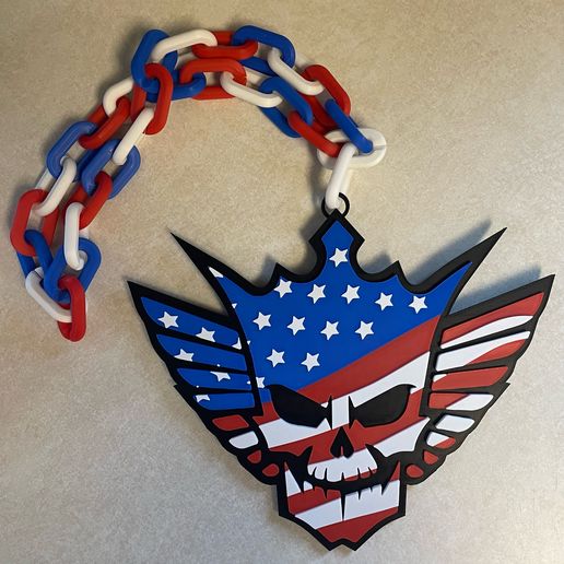 🇺🇸 the american nightmare cody rhodes pendant・ 3MF File for 3D printing ...
