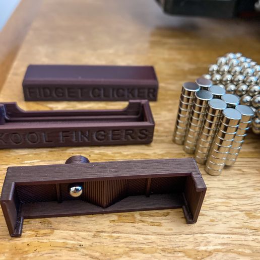 🧲 CocoSnaps: 3d-printed magnetic clickers without springs・Free STL File ...