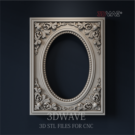🖼️ PICTURE FRAME 3d stl files for CNC・ STL File for CNC machining ...