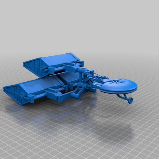 🚗 Saturn 3 Civilian Transport・Free STL File for ・Cults