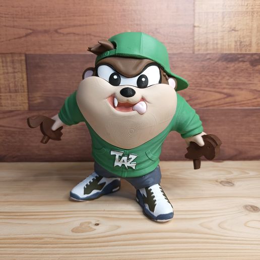 👶 Taz urban vibes - Baby Taz urban vibes (multiparts/3mf)・3D Print with ...