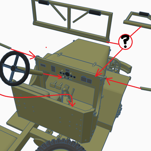 🚚 FWD Har-1 cargo truck・ STL File for 3D printing・Cults