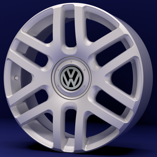 🛞 RODA STL VOLKSWAGEN HELIOS・Arquivo STL para Impressão 3D・Cults