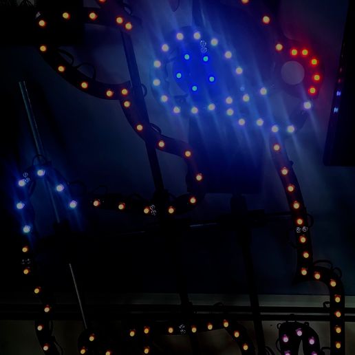 🎄 Reindeer ws2811 pixel props・ 3MF File for 3D printing・Cults