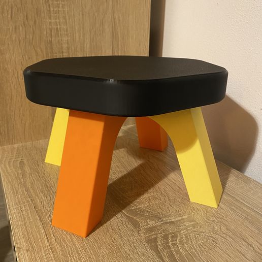 🧩 Mini Stool/Chair・Free STL File for 3D printing・Cults