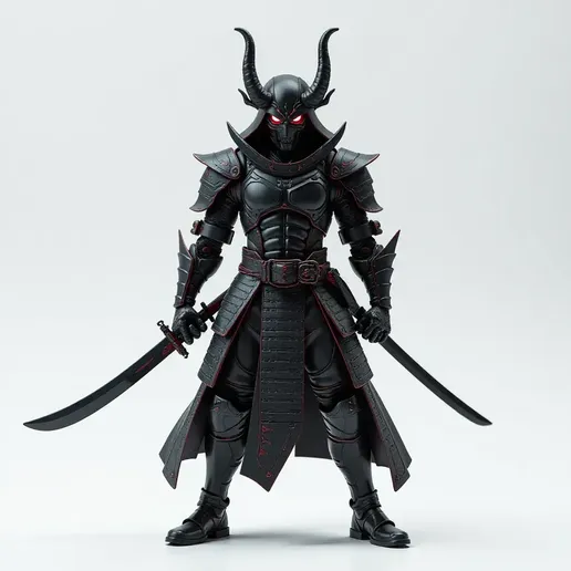 Shadow Samurai 🗡️👺・ STL File for 3D printing・Cults