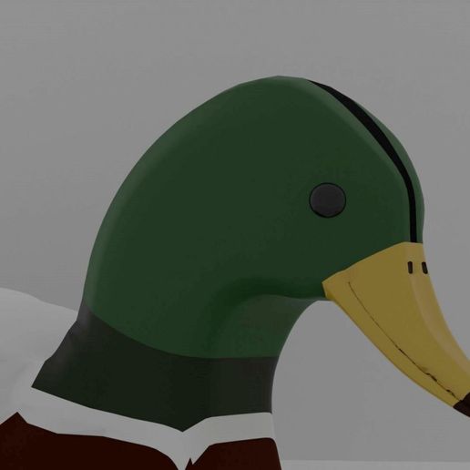 3D file Duck made with Blender 🦆 ・3D printing design to download・Cults
