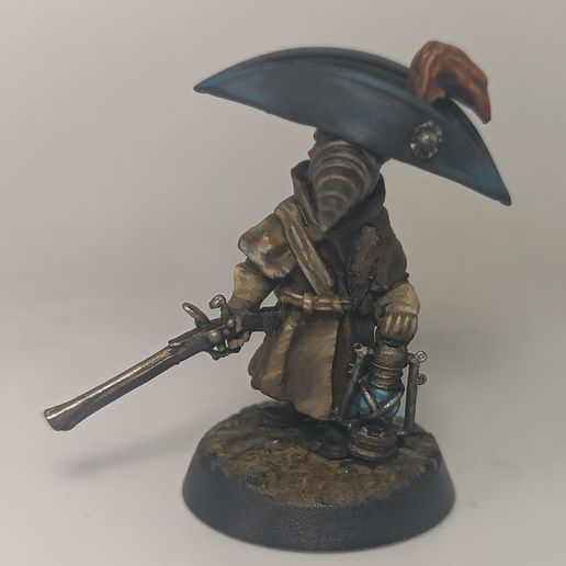 🏹 Hag Hunter Snob for miniature-agnostic grimdark wargames・3D Print・Cults
