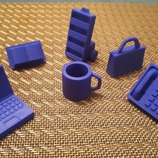 📞 Game Pieces・Free STL File for ・Cults