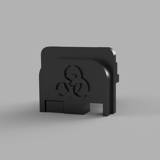 🔫 Backplate for VFC Glock・ STL File for 3D printing・Cults