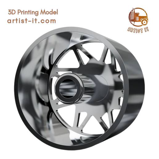 🛞 FRONT forgiato Finestro-D DURO DUALLY WHEEL・ 3D File for 3D printing ...