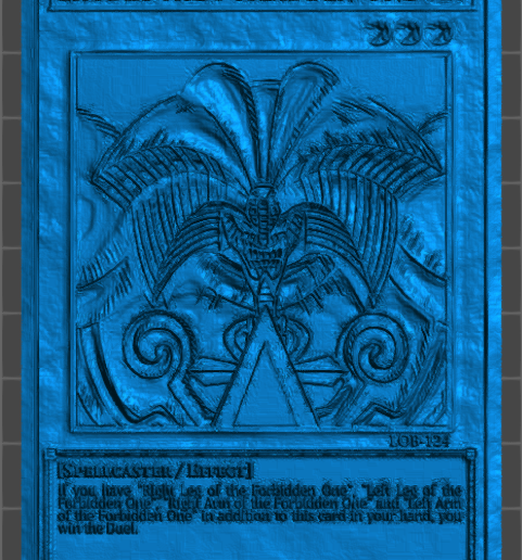 STL file Exodia the Forbidden One Lithophane from Yu-Ghi-Oh 🃏 ・3D ...