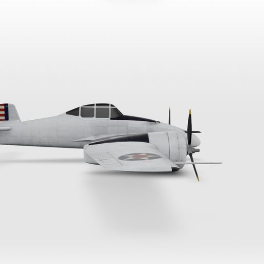 🏢 XP-50 Skyrocket Prototype・ STL File for 3D printing・Cults