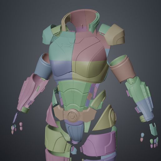 Archivo 3D N7 Female Shepard Armor - Mass Effect ♀️ ・Modelo imprimible ...