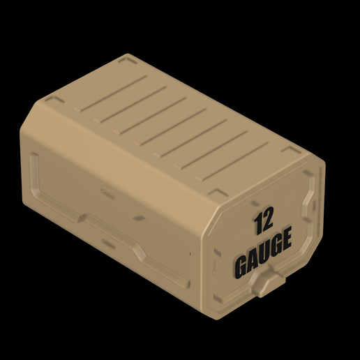 📦 12 Gauge - Print It Yourself Ammo box- 24 Round- STL・ 3D File for 3D ...
