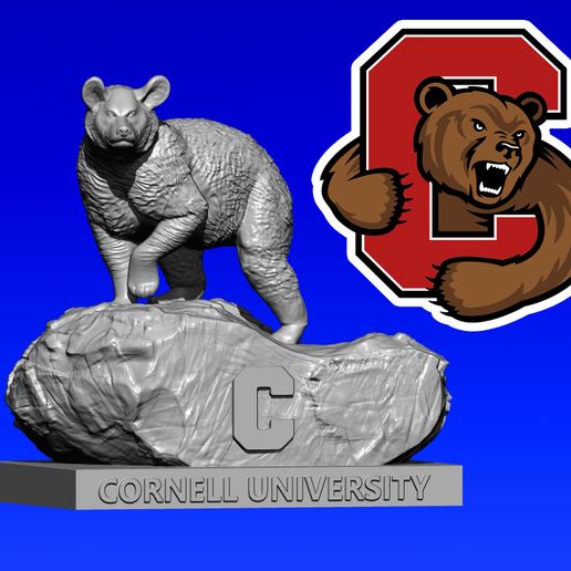 cornell logo bear