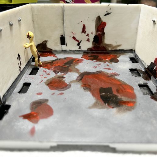 🎨 SCP 173 Containment Chamber・ STL File for 3D printing・Cults