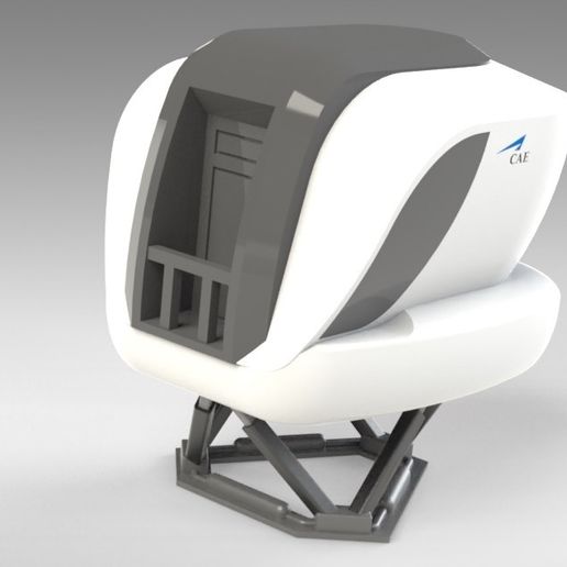️ AIRCRAFT FLIGHT SIMULATOR CAE 5000 Series - with MINI SIMULATOR ...
