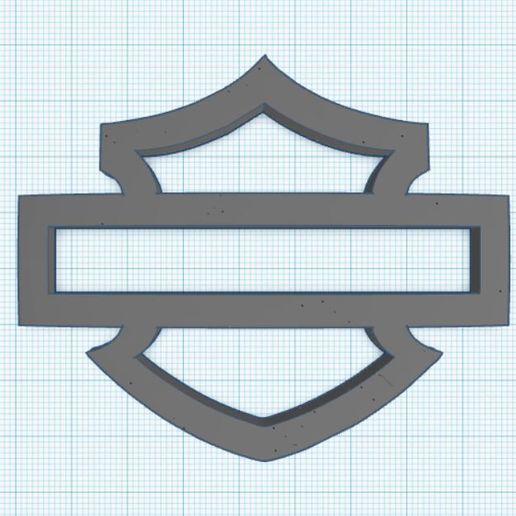 🏍️ HARLEY DAVIDSON LOGO・ STL File for 3D printing and CNC machining ...