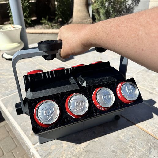 🥫 The Original V8 Can Cooler Motor or Engine Ice Chest・ 3D File for ・Cults